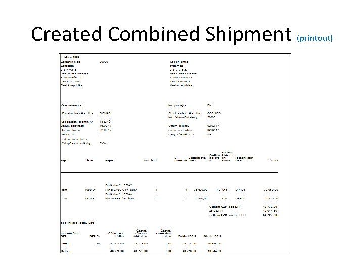 Introduction to MS Dynamics NAV Combined Shipments Ing
