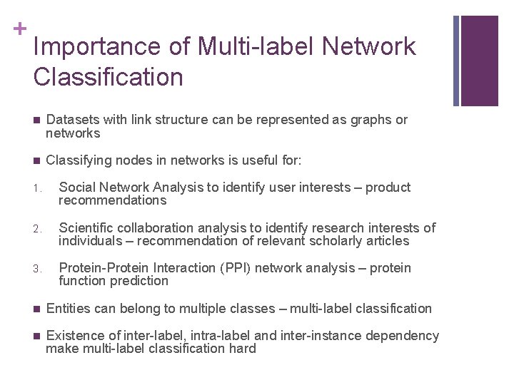 Multilabel Classification using Adaptive Neighborhoods Tanwistha Saha ...