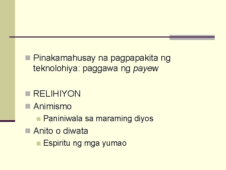 PAMAHALAAN n barangay karaniwang yunit ng pamahalaan n