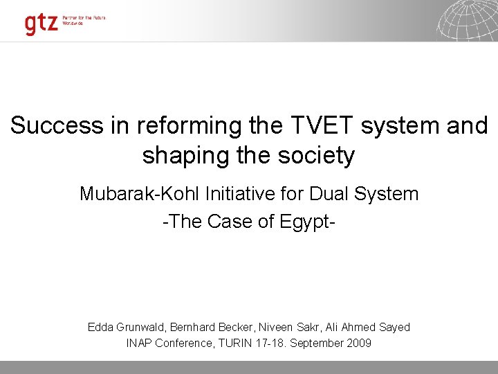 Success in reforming the TVET system and shaping
