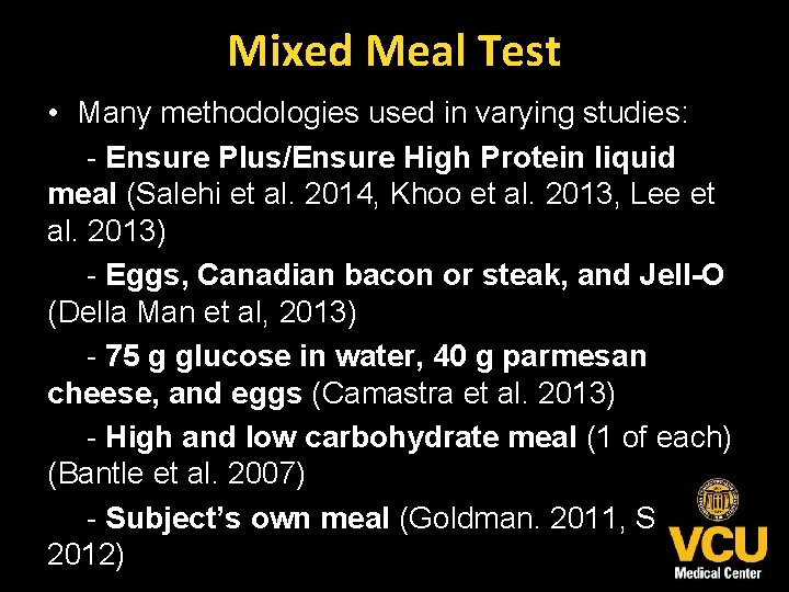 Noninsulinoma Pancreatogenous Hypoglycemia Syndrome NIPHS and Mixed Meal