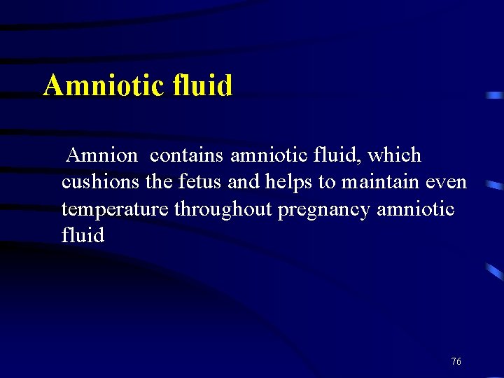 Physiology of pregnancy Department of obstetric and gynecology