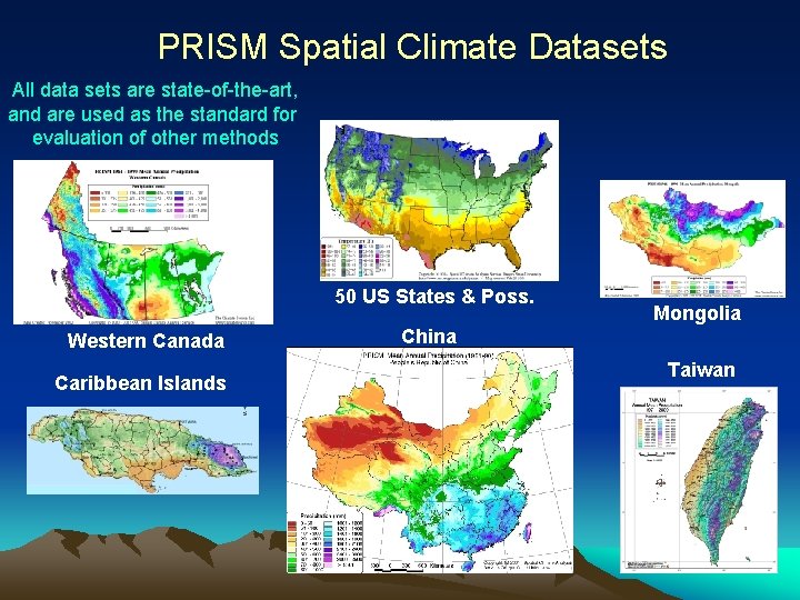 Drought Through a PRISM Precipitation Mapping and Analysis