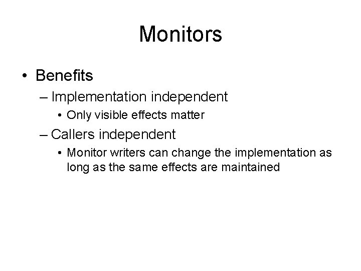 Lab 2 Semaphores and Monitors Credits Material in