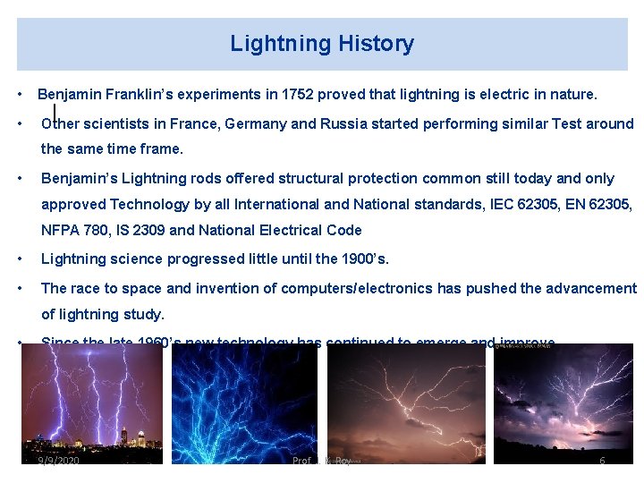 LIGHTNING PROTECTION OF ELECTRICAL AND ELECTRONIC APPLIANCES BY