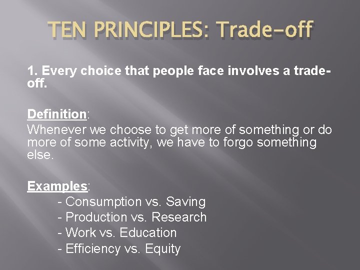 PRINCIPLES OF MACROECONOMICS CHAPTER 1 INTRODUCTION Dr Widad
