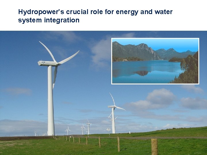 Advancing Sustainable Hydropower The role of water storage
