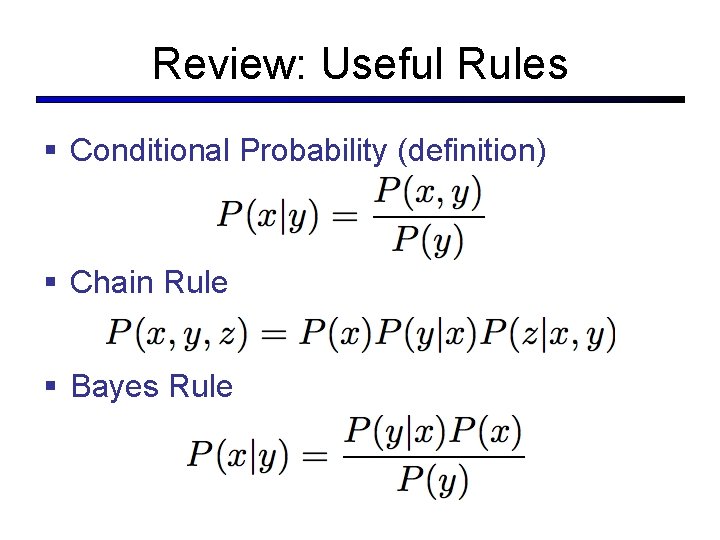 CS 188 Artificial Intelligence Spring 2007 Lecture 16