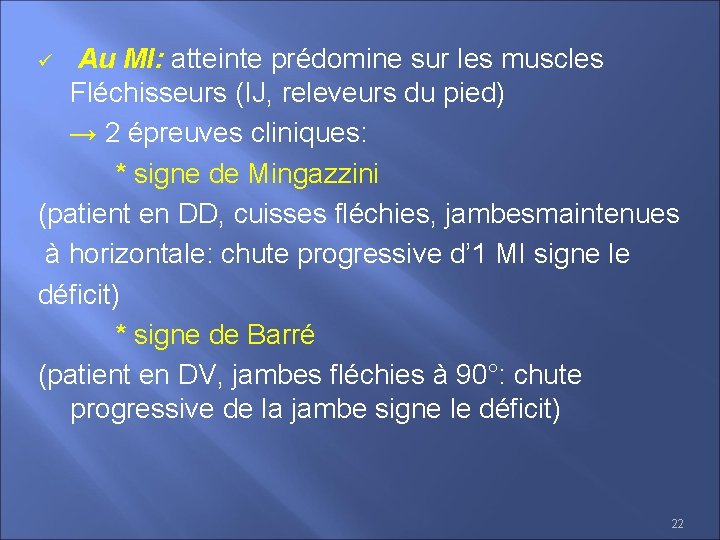 LE SYNDROME PYRAMIDAL 1 Les voies pyramidales sont
