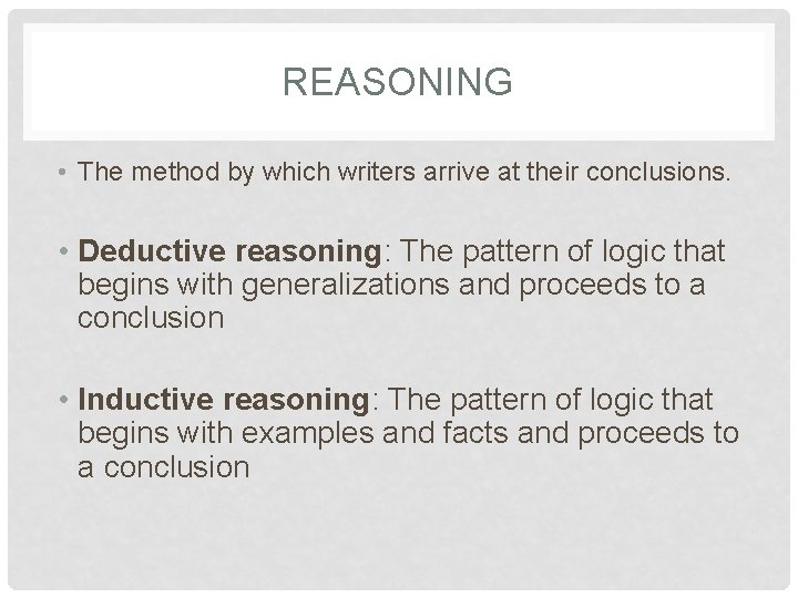 UNIT 2 ARGUMENT REVIEW SPRING 2015 VOCABULARY ArgumentArgumentation