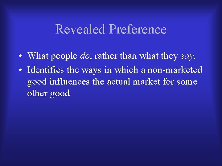 Estimating the Benefits of Bicycle Facilities Stated Preference