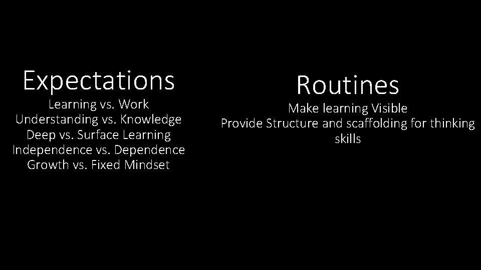 What Explore Approaches to Learning in the DP