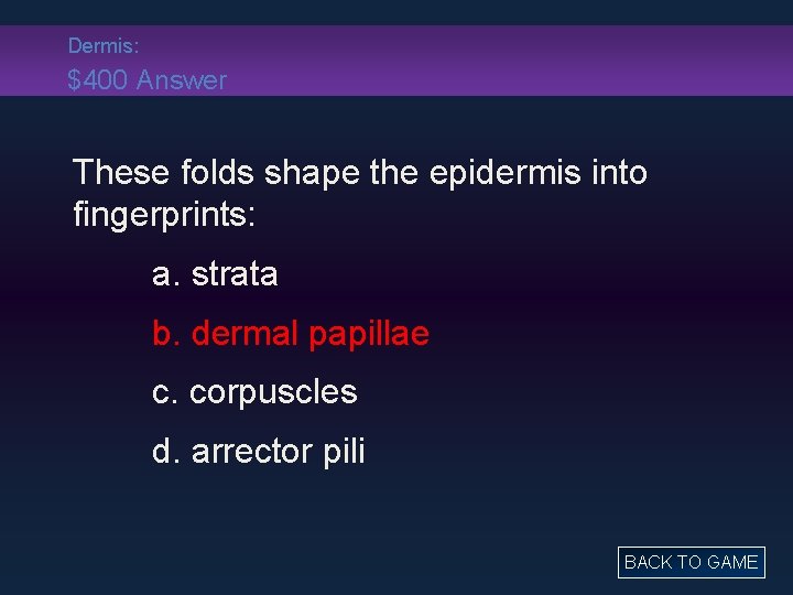 The Integumentary System Epidermis Dermis Hair and Nails