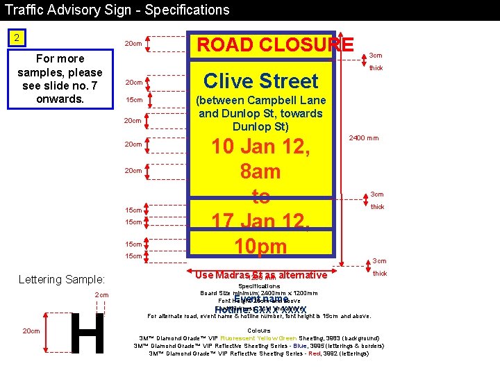 Template Barricade APO and TAS plan Instructions for