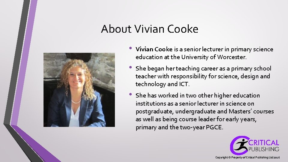 Key Concepts in Primary Science Audit and Subject