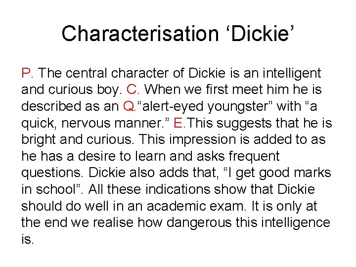 Examination Day Henry Slesar Prediction Task I will