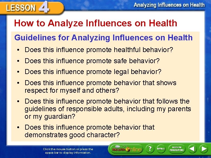 What Youll Learn 1 Discuss steps to follow