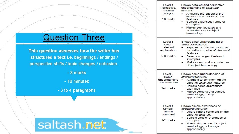 ENGLISH LANGUAGE PAPER 1 WELCOME PLEASE HELP YOURSELF