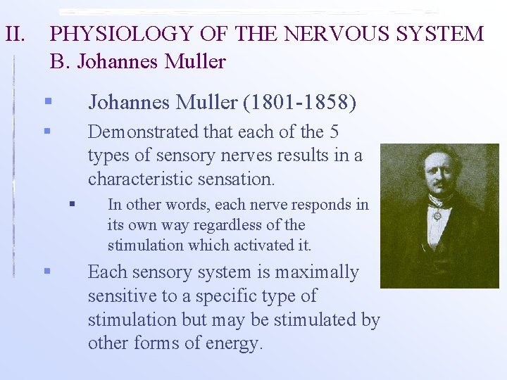 Lecture 8 Early Developments in Physiology and the