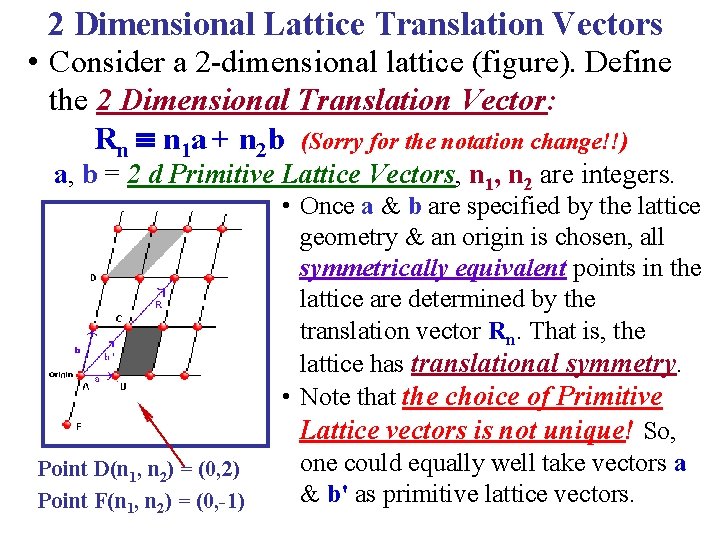 Crystal Structure Continued NOTE Much of the discussion