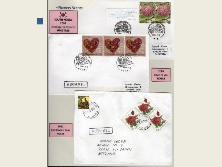Fragrant Stamps Michel Houde 2011 What is scent