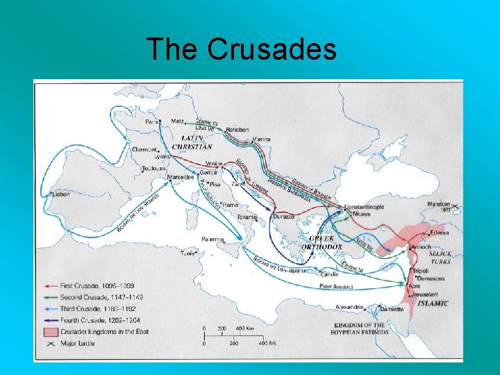 The Crusades Byzantine Empire was under attack by