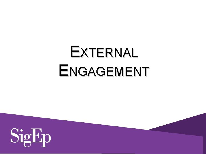 Carlson Leadership Academy Balanced Man Program EXTERNAL ENGAGEMENT