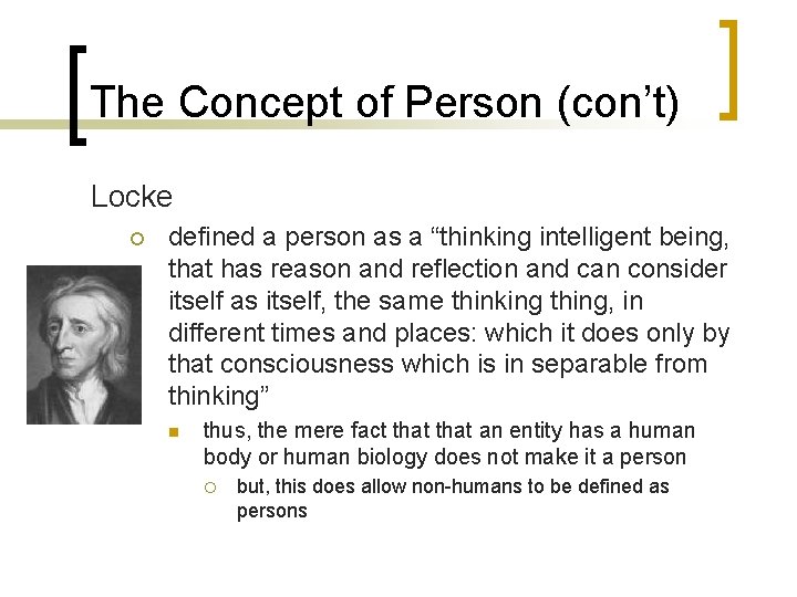 Chapter 7 Persons Minds and Brains What is
