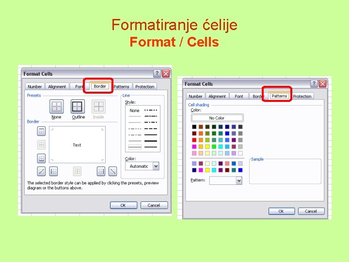 7 Grafikoni Excel 6 Sortira nje poda taka