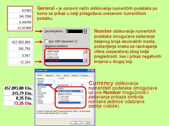 7 Grafikoni Excel 6 Sortira nje poda taka