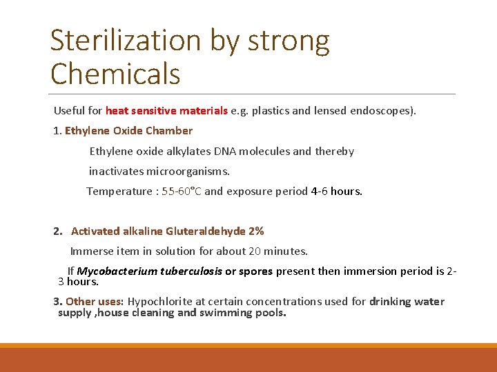 Sterilization Disinfection PROF HANAN HABIB DEPARTMENT OF PATHOLOGY