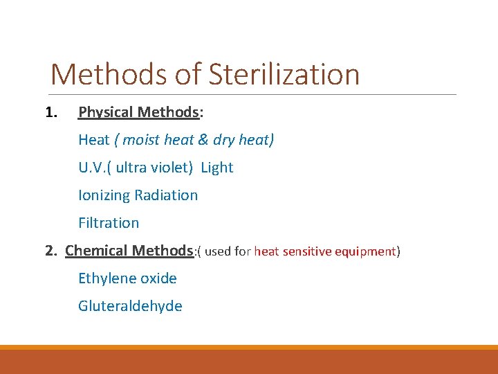 Sterilization Disinfection PROF HANAN HABIB DEPARTMENT OF PATHOLOGY
