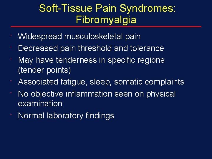 High Impact Rheumatology Diffuse Arthralgias and Myalgias Case