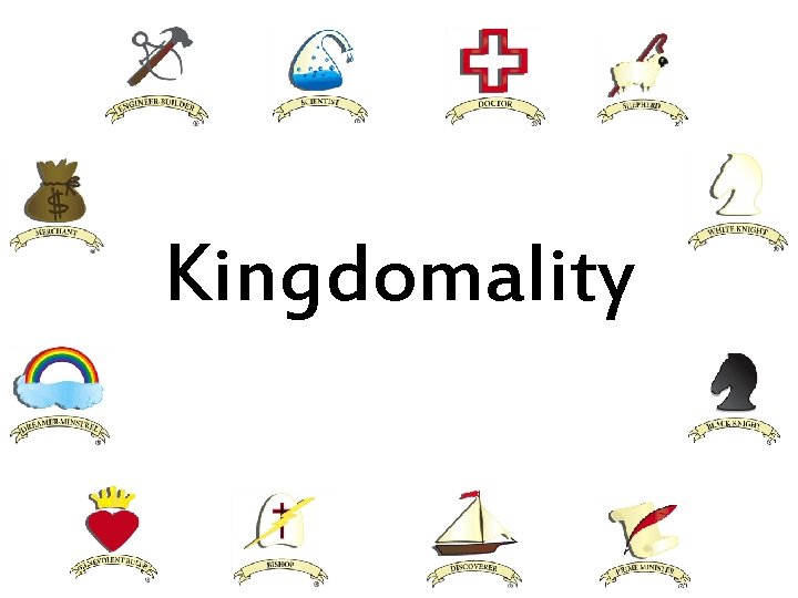 Kingdomality Background Assigned to read book Kingdomality An