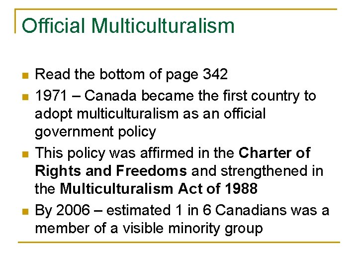 Social Studies 20 2 Chapter 15 The Quest