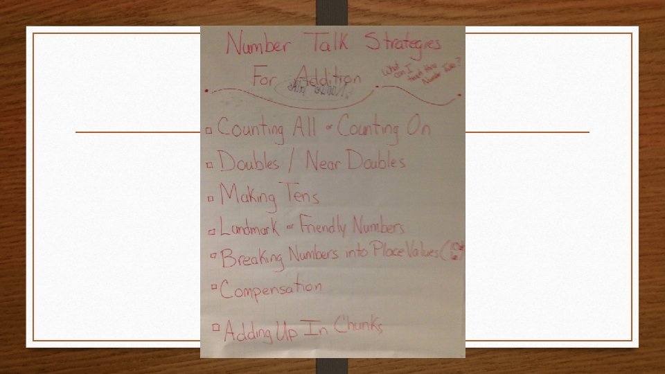 Number Talks More than Just K2 Michael Elder