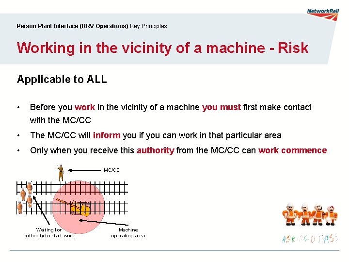 Lifesaving Rule Plant Exclusion Zones RRV Operations Key