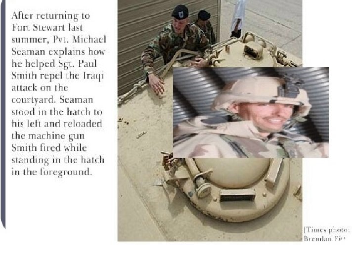 United States Army Sergeant First Class Paul Ray