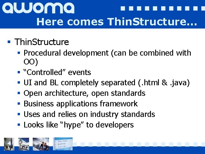 Thin Structure An Overview Support for Thin Structure