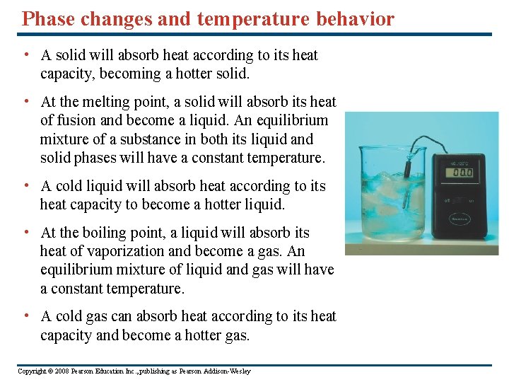 Chapter 17 Temperature and Heat Power Point Lectures