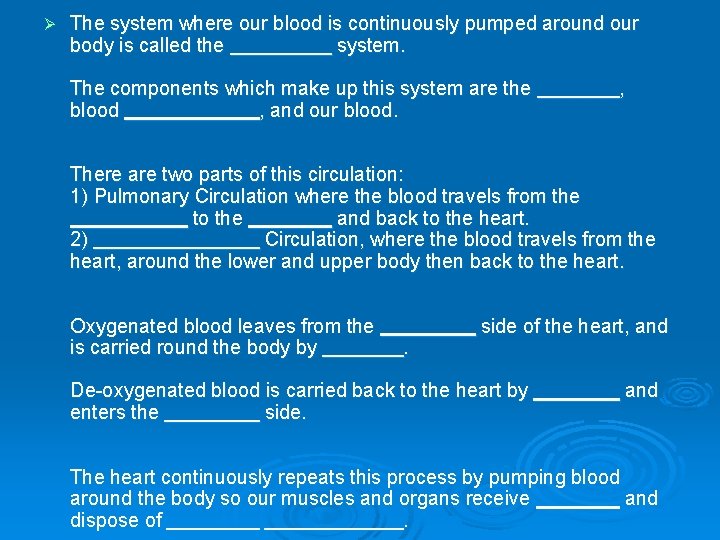 Oxygen Transport System What is the Oxygen Transport