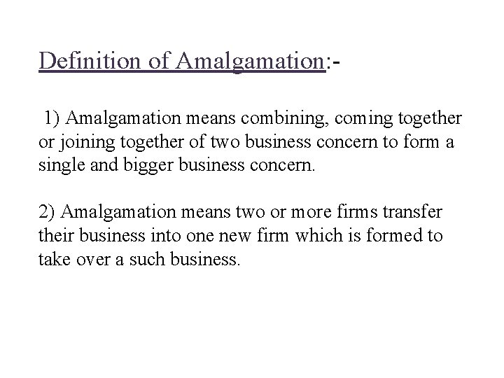 Chapter 2 AMALGAMATION OF PARTNERSHIP FIRMS F Y