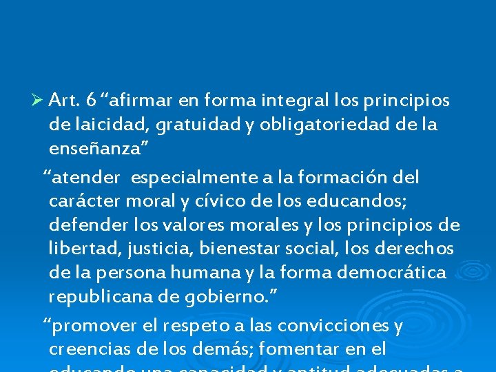Sumario Concepto de laicidad y de laicismo Antecedentes