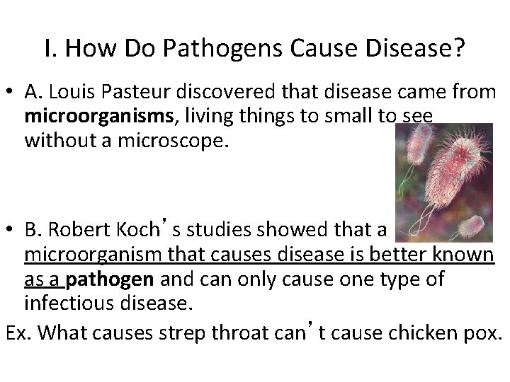 Immune System I How Do Pathogens Cause Disease
