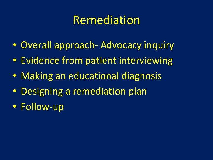 Remediating Unprofessional Behavior in Medical Students Each School