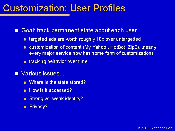 Elements of Internet Applications Transformation Aggregation Caching ...