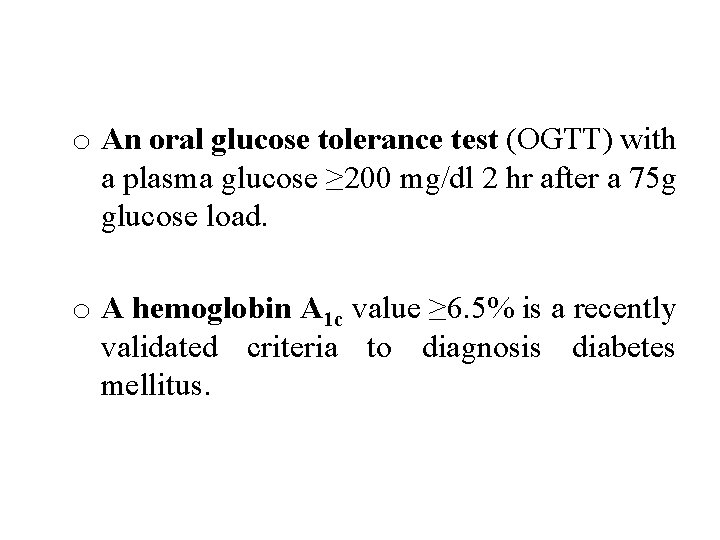Definition Diabetes mellitus DM refers to a syndrome