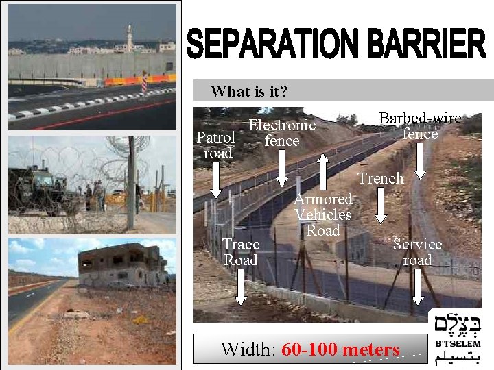 What is it Electronic Patrol fence road Barbedwire