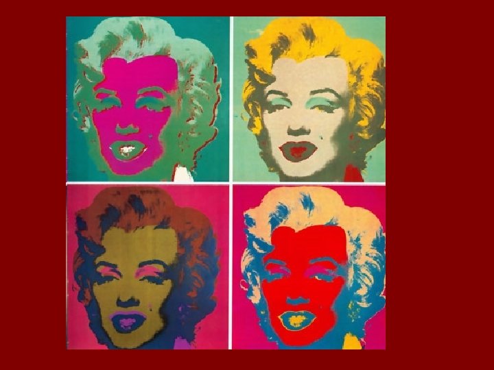 Pop art is an art movement that emerged