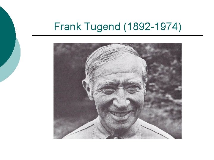 Gramp Ein Mann altert und stirbt Die Begegnung